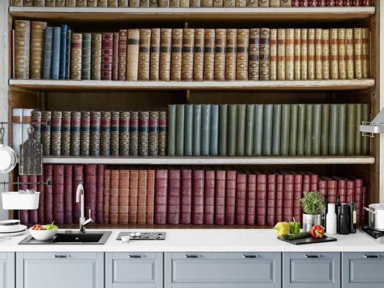 Bookcase Wallpaper & Wall Murals | Wallsauce UK