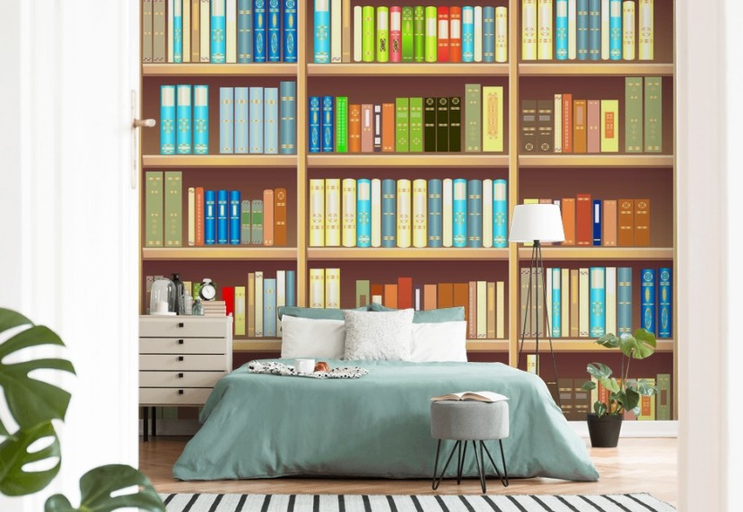 Colorful Bookshelf Wallpaper Bookshelf HD Wallpapers (100++)