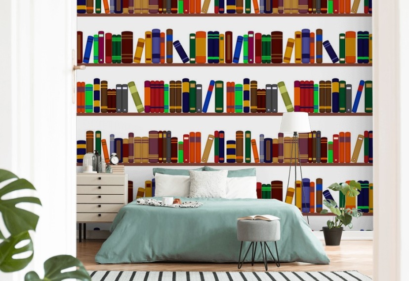 Colorful Bookshelf Wallpaper Bookshelf HD Wallpapers (100++)