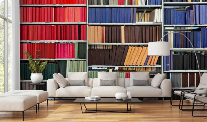 Bookcase Wallpaper & Wall Murals | Wallsauce US