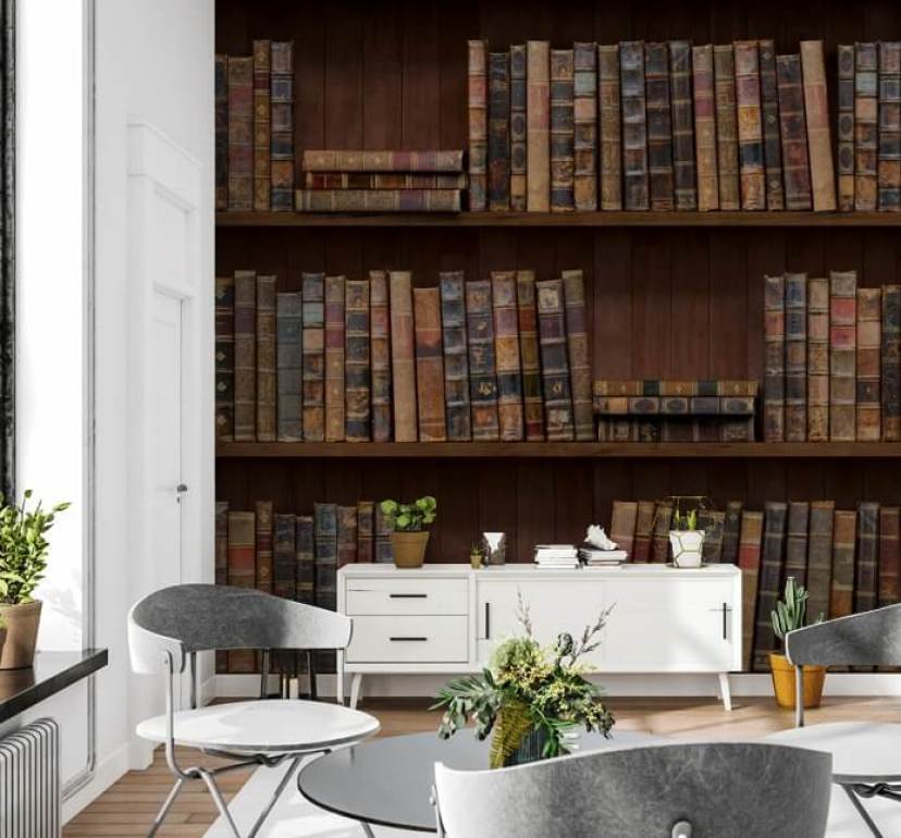 Books Library Wallpaper