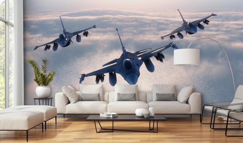 Airplane Wallpaper & Aircraft Wall Murals | Wallsauce NZ