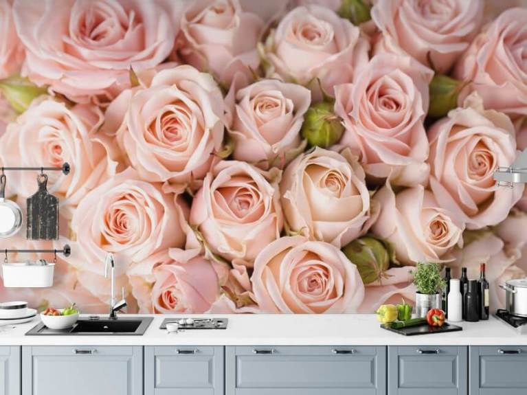 Rose Wallpaper & Wall Murals | Wallsauce UK