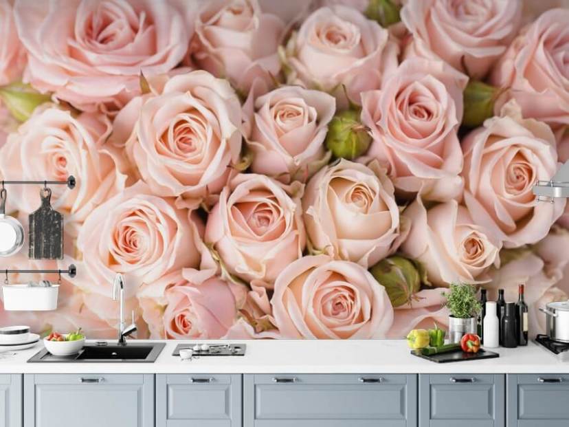 Rose Wallpaper & Wall Murals | Wallsauce UK