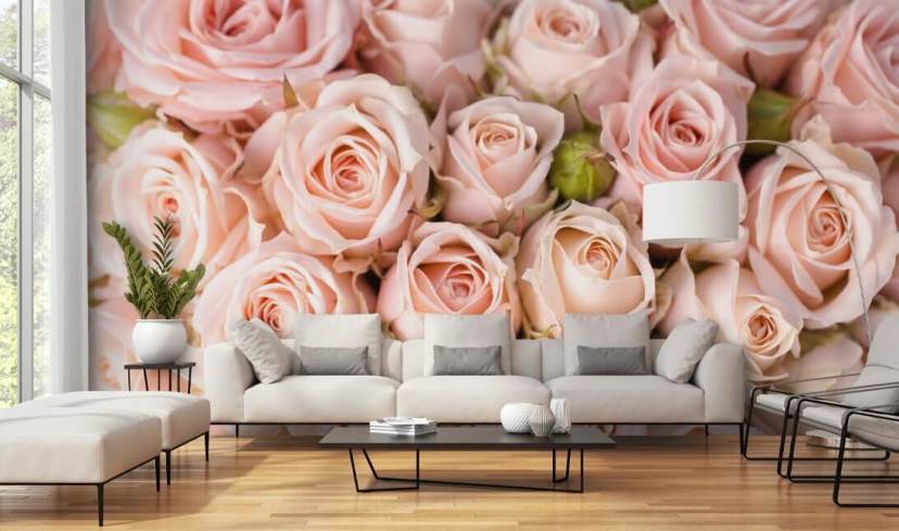 Rose Wallpaper & Wall Murals | Wallsauce UK