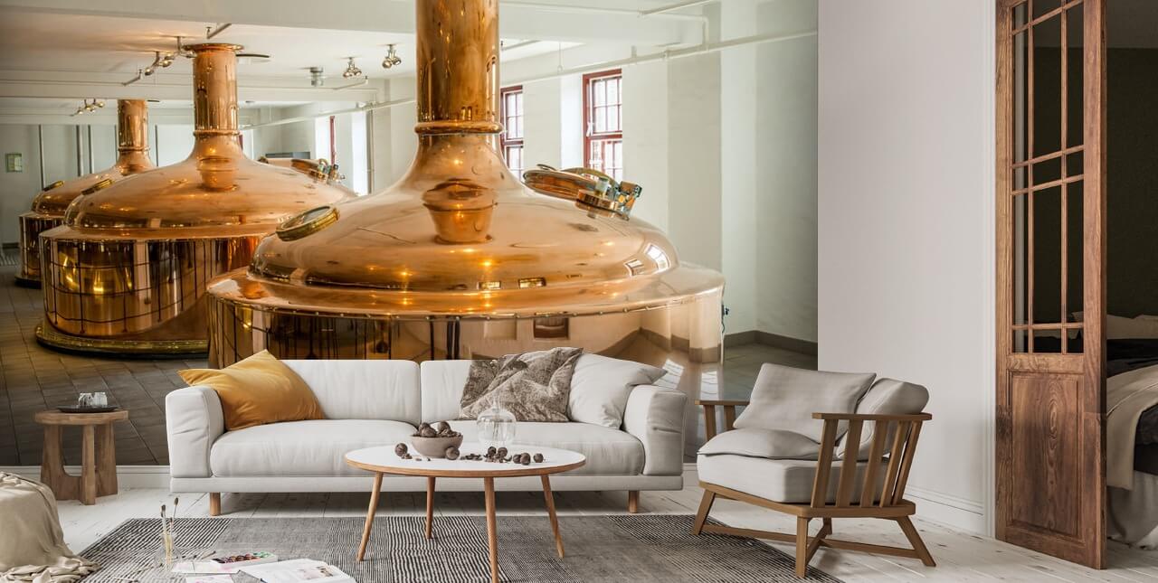 Brewing Beer Wallpaper | Wallsauce US