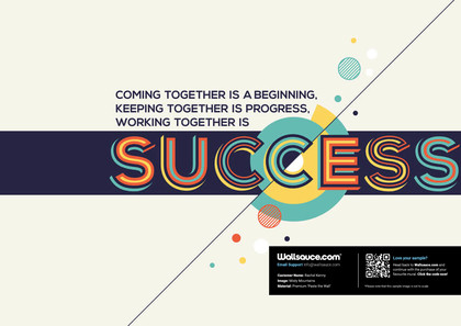 Success Wallpaper Mural | Wallsauce US