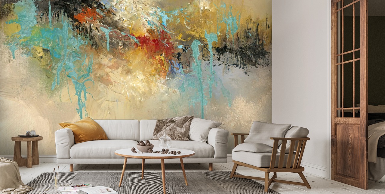 Red Earth Wall Mural by Anne Farrall Doyle | Wallsauce UK