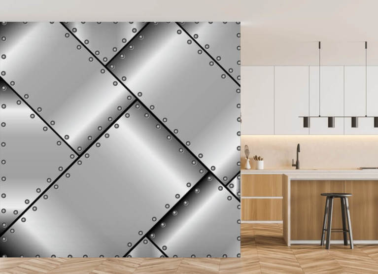 Metal & Rust Effect Wallpaper | Wallsauce AU