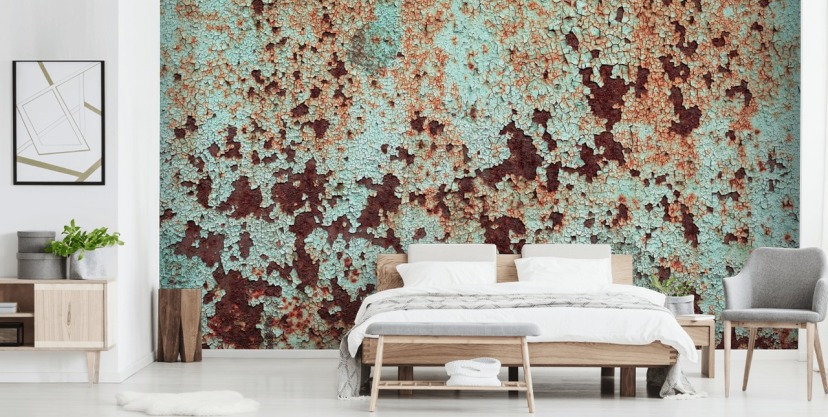 Metal & Rust Effect Wallpaper | Wallsauce US