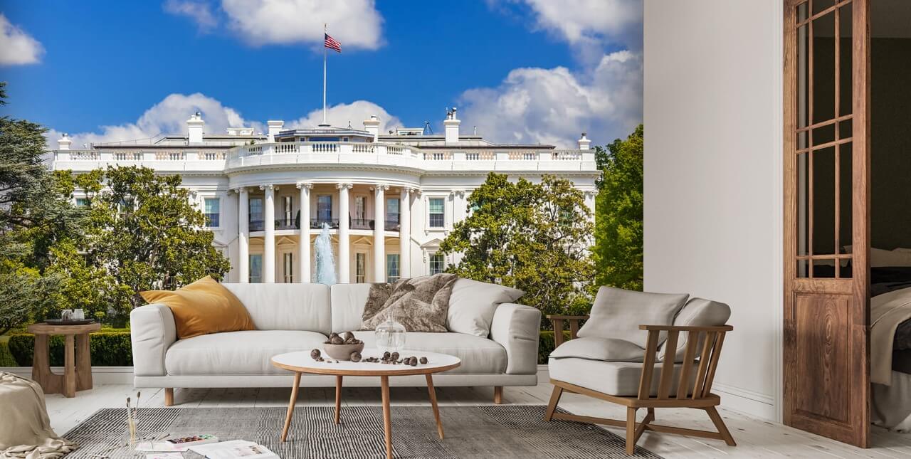 The White House Wallpaper Mural | Wallsauce UK