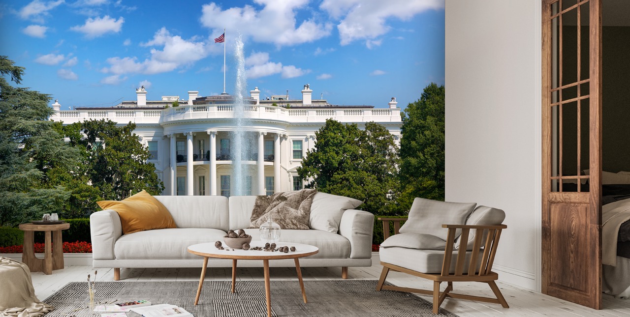 The White House Wall Mural | Wallsauce US