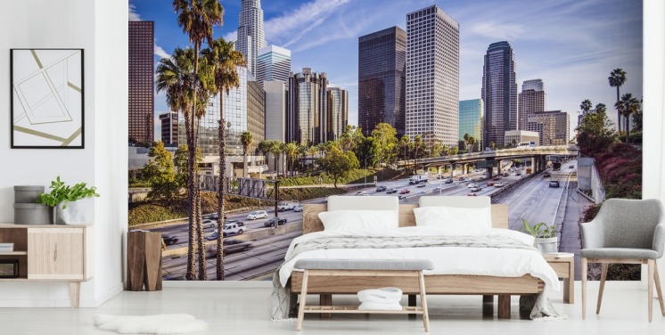 Los Angeles Wallpaper & LA Wall Murals | Wallsauce UK