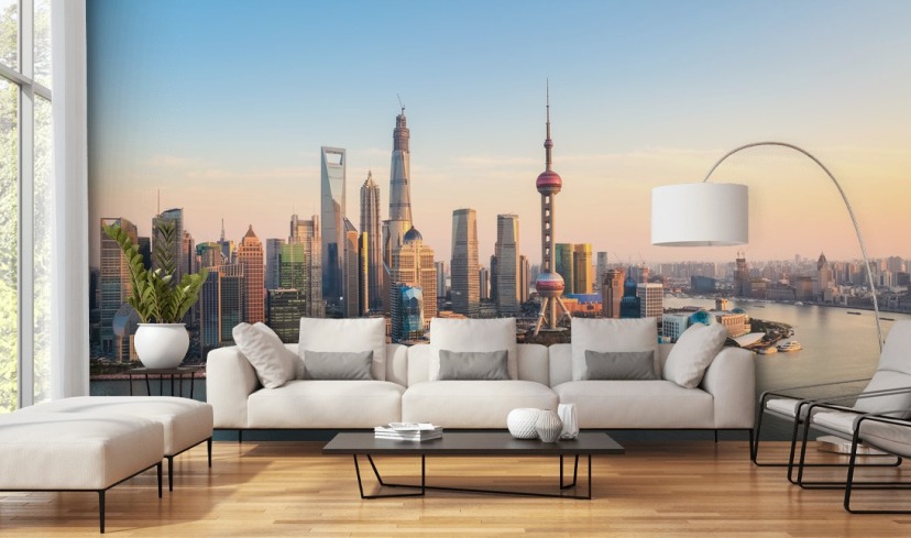 Shanghai Wallpaper & Wall Murals | Wallsauce UK