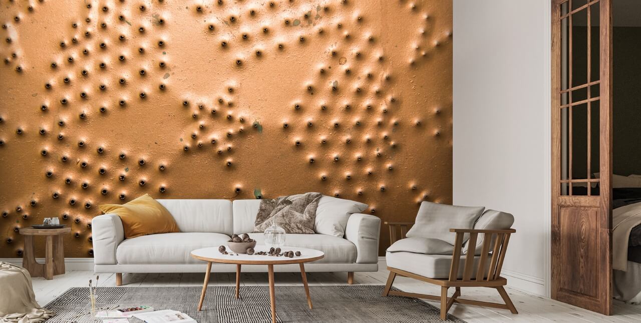 Geperforeerd tin behang | Wallsauce NL