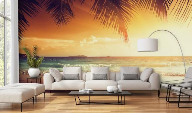 Tropical Beach Wallpaper & Wall Murals | Wallsauce US