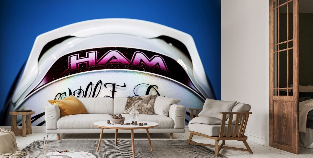 Lewis Hamilton Still I Rise Wall Mural | Wallsauce US