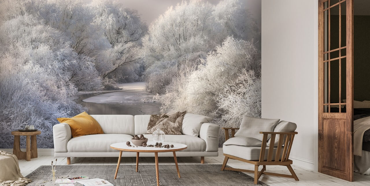 Winter Trees Wall Murals | Wallsauce UK