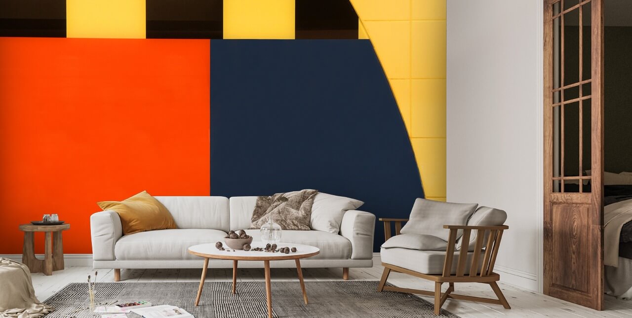 Test Screen Wall Mural | Wallsauce UK