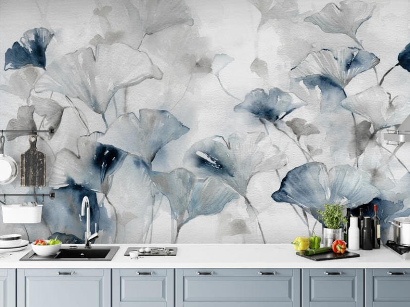Blue Wallpaper Blue Wall Murals | Wallsauce EU