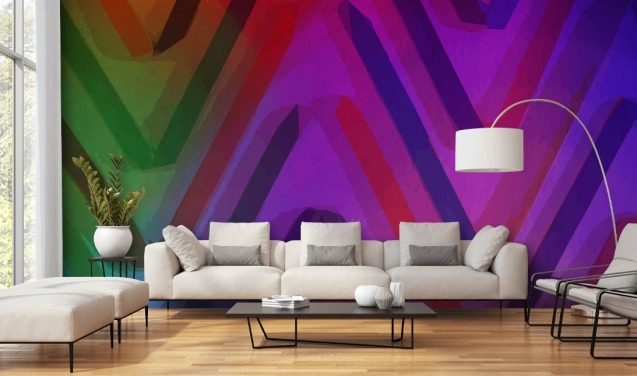 Striped Wallpaper & Wall Murals | Wallsauce US