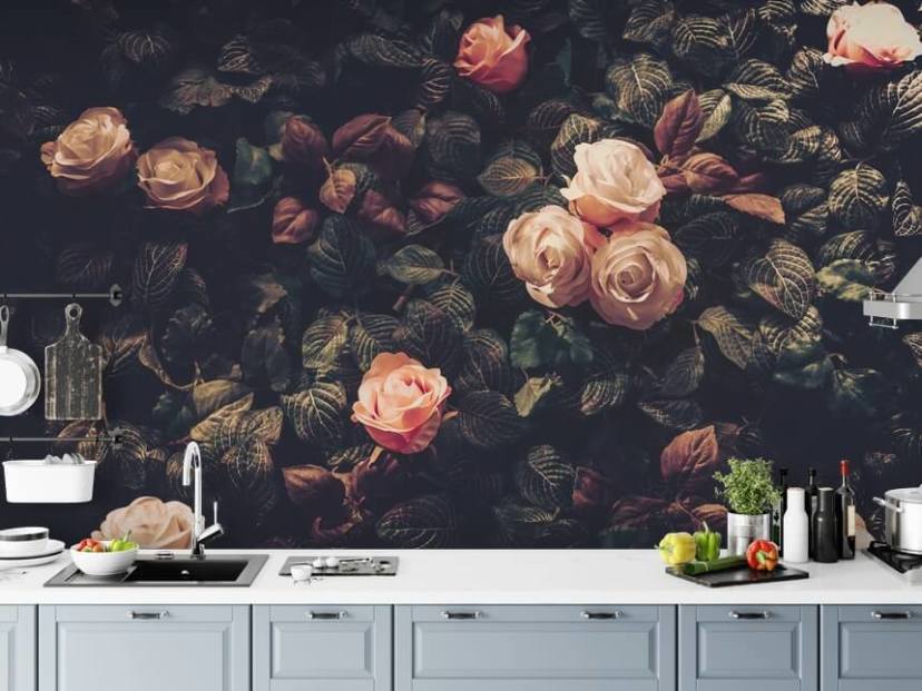 Rose Wallpaper & Wall Murals | Wallsauce UK