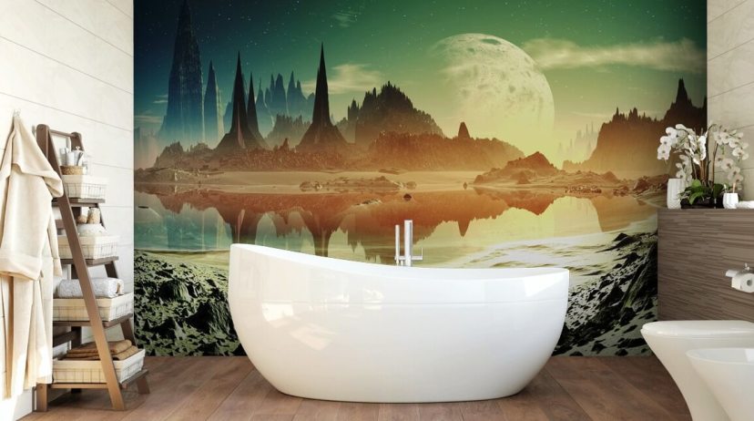 Fantasy Wallpaper Sci-Fi Wallpaper | Wallsauce UK