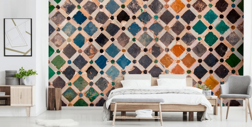 Tile Wallpaper - Tile Effect Wall Murals | Wallsauce US