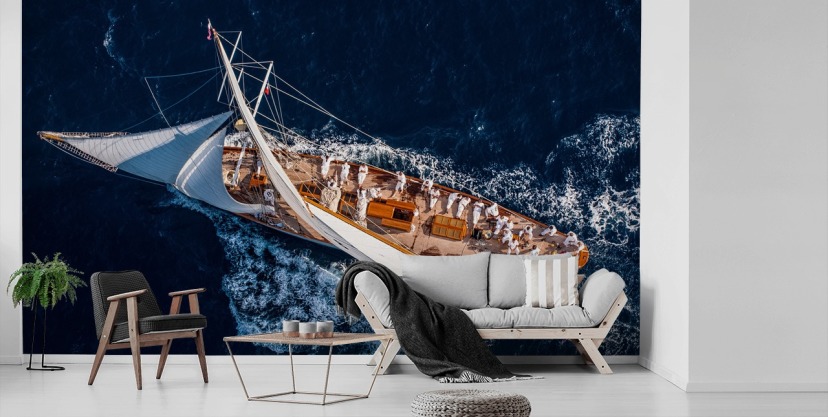 Boat Wallpaper & Ship Wall Murals | Wallsauce UK