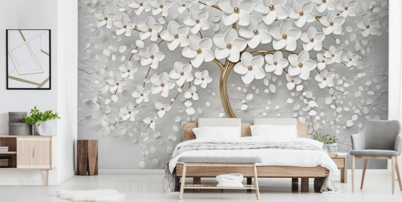 Floral Wallpaper and Flower Wall Murals | Wallsauce UK