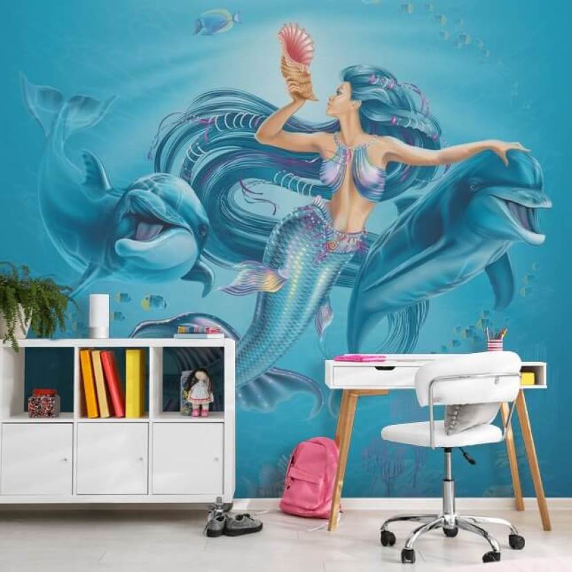 Mermaid Wallpaper | Wallsauce US