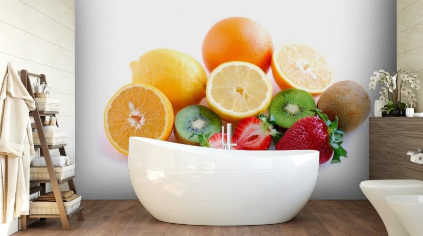 Colourful Fruit Wallpaper & Wall Murals | Wallsauce US