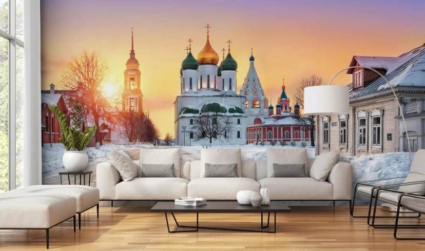 Carta Da Parati Invernale Della Russia