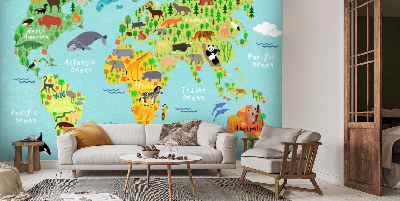 Animals Rule the World Wallpaper | Wallsauce NZ