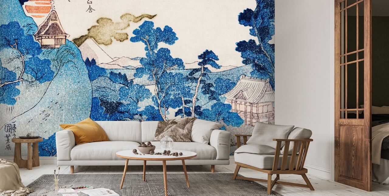 Fuji No Yukei Wallpaper Mural | Wallsauce UK