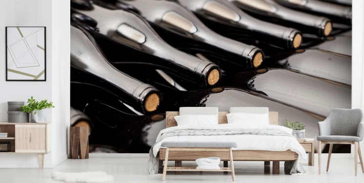 Wine Wallpaper & Wine Cellar Wall Murals | Wallsauce AU