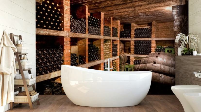 Wine Wallpaper & Wine Cellar Wall Murals | Wallsauce UK
