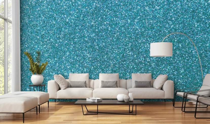 Carta da parati glitterata e murales glitterati | Wallsauce IT