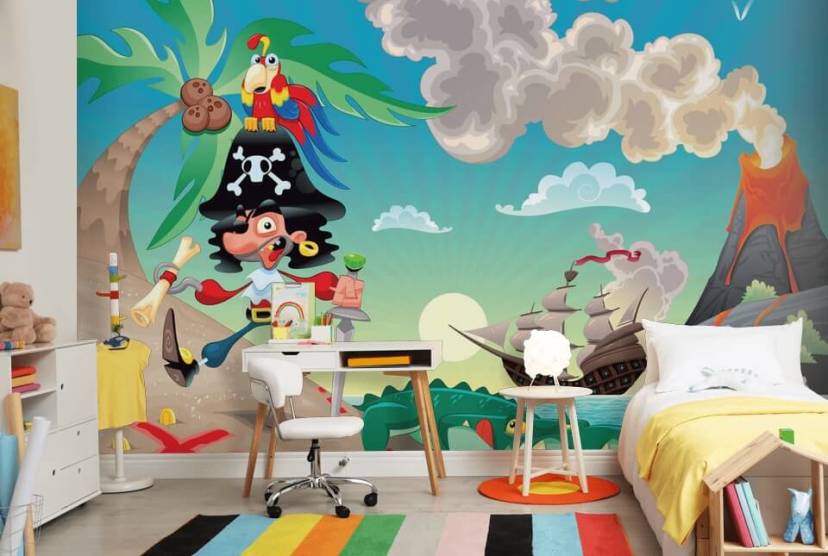 Pirate Wallpaper & Wall Murals | Wallsauce EU