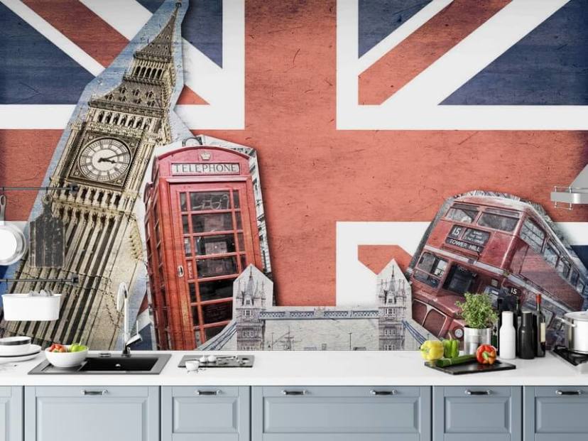 Flag Wallpaper & Flag Wall Murals | Wallsauce UK