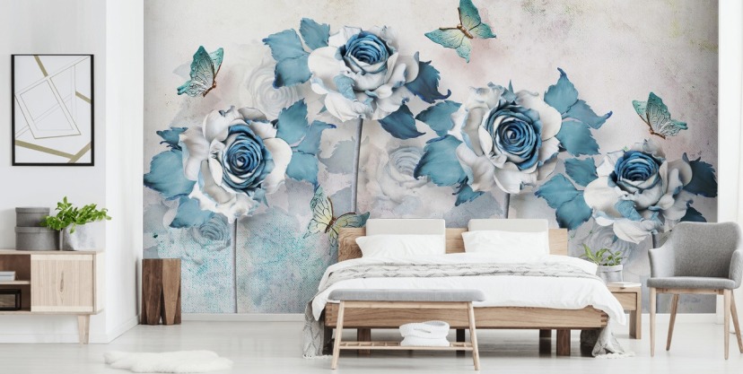 Rose Wallpaper & Wall Murals | Wallsauce AU