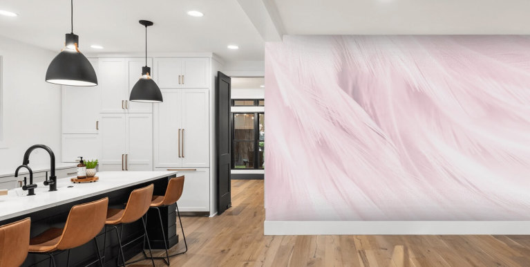 Animal Print Wallpaper & Feather Wallpaper | Wallsauce US