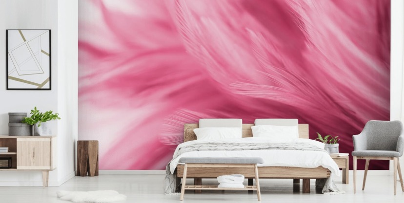 Animal Print Wallpaper & Feather Wallpaper | Wallsauce US