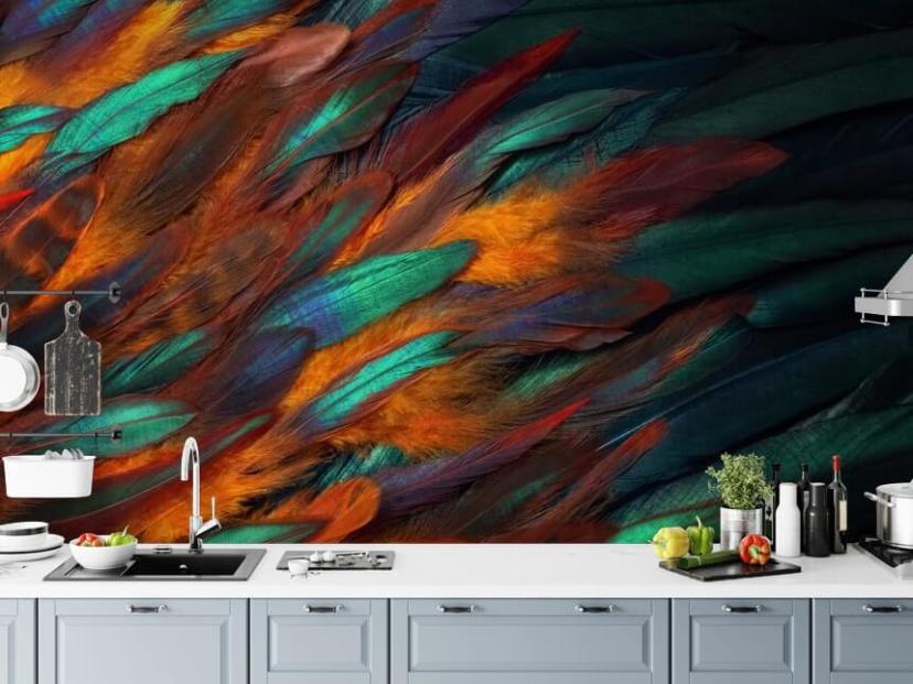 Animal Print Wallpaper & Feather Wallpaper | Wallsauce UK