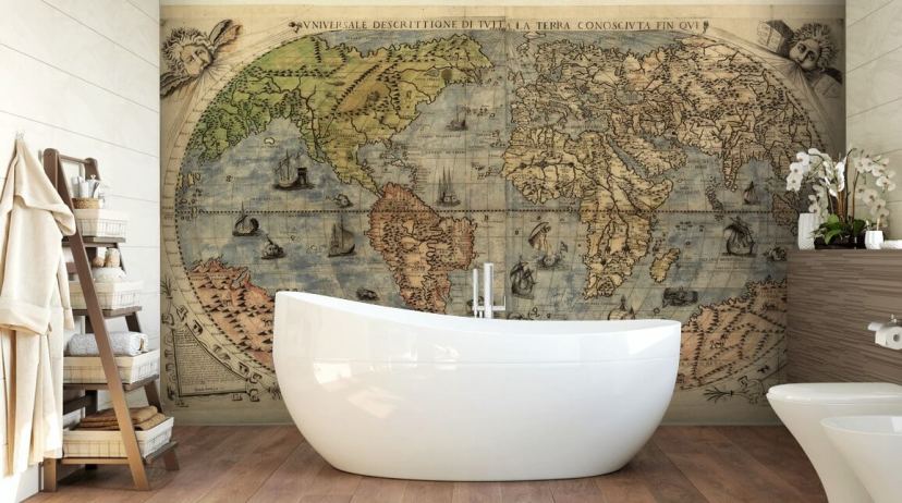 Ancient World Map Wallpaper | Wallsauce AU