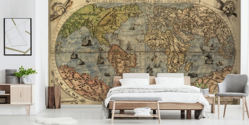 Ancient World Map Wallpaper | Wallsauce AU