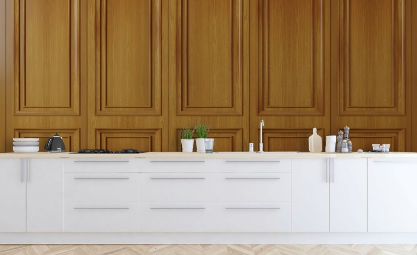 Panel Wallpaper - Wood Panel Effect Wallpaper | Wallsauce US