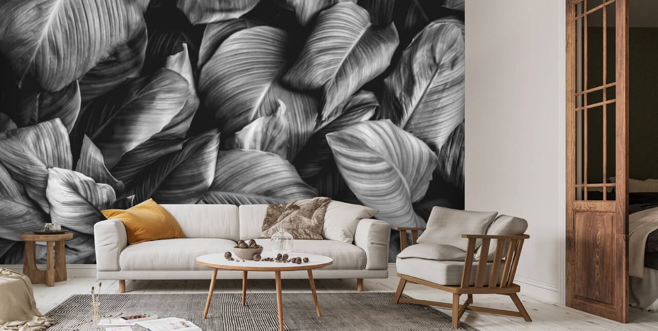 Ash Jungle Wall Mural | Wallsauce US