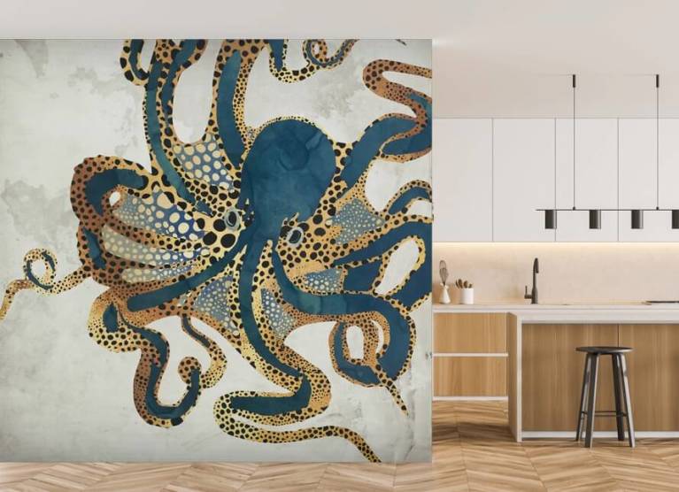 Abstract behang en abstracte muurschilderingen | Wallsauce NL