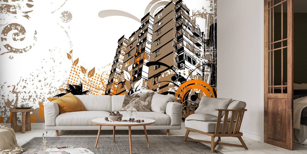 Urban Music behang | Wallsauce NL